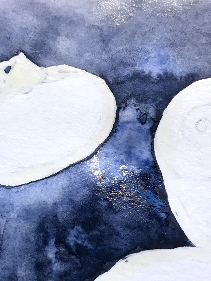 Week 4: Watercolor Shark Eye Snails – Cry The Bird